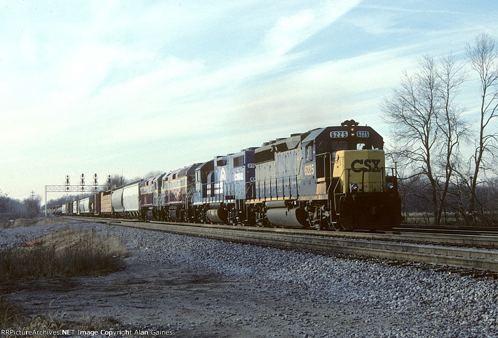 CSX GP40-2 6225